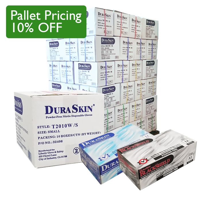 Nitrile Gloves - Duraskin 3.5 mil PALLET - Wholesale Harvest Supply Nitrile Gloves - Duraskin 3.5 mil PALLET - Wholesale Harvest Supply